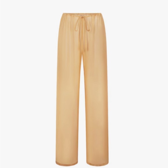 SKIMS | Pants & Jumpsuits | Skims Crinkle Silk Cover Ups Pants Skims ...
